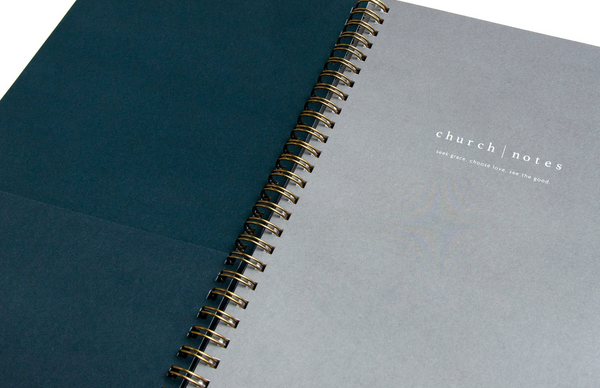 Church Notes Notebook - The Silver Suitcase
