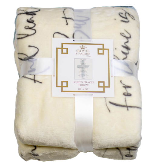 Lord S Prayer Throw The Silver Suitcase