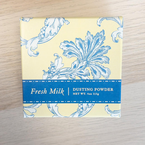 Fresh Milk & Shea Butter Dusting Powder - The Silver Suitcase