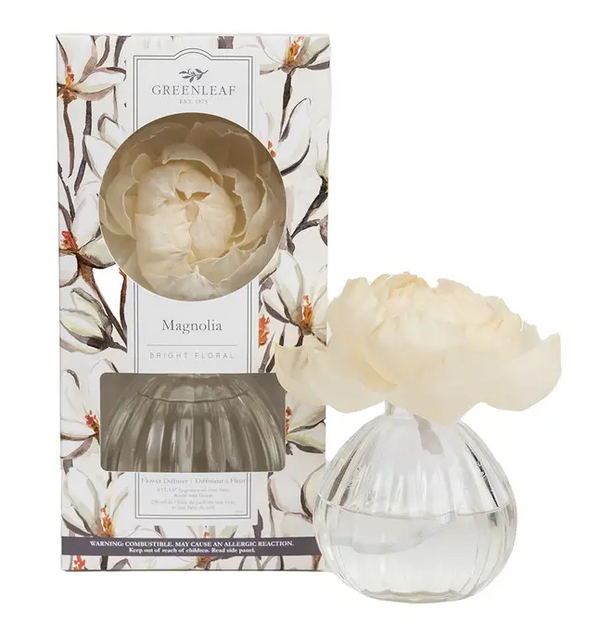 Magnolia Flower Diffuser - The Silver Suitcase