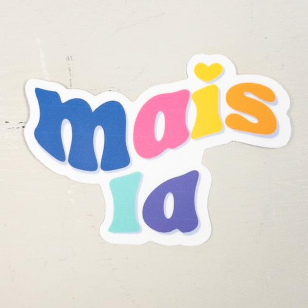 Mais La Retro Sticker - The Silver Suitcase