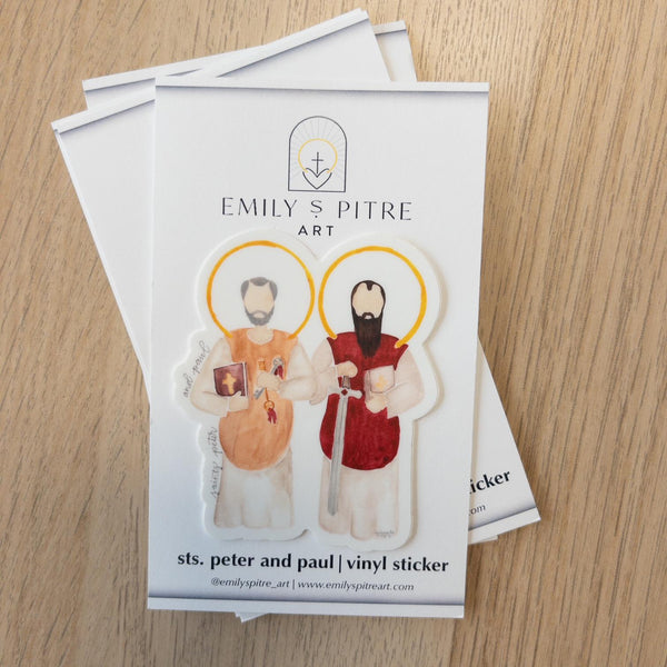 Sts. Peter & Paul Sticker - The Silver Suitcase