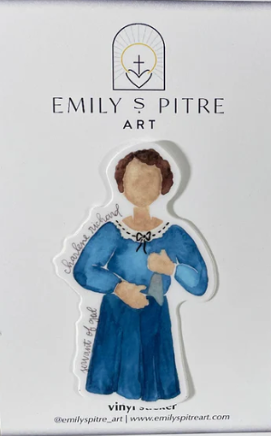 Charlene Richard Sticker - The Silver Suitcase