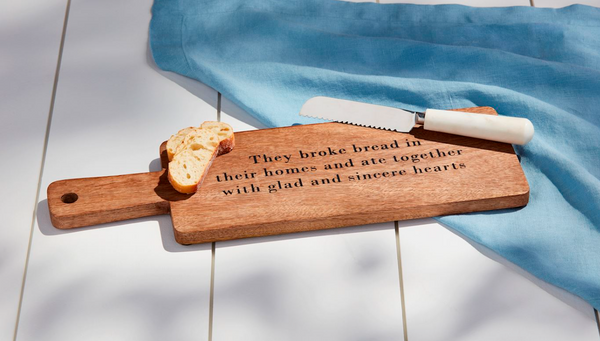 Broke Bread Board Set - The Silver Suitcase