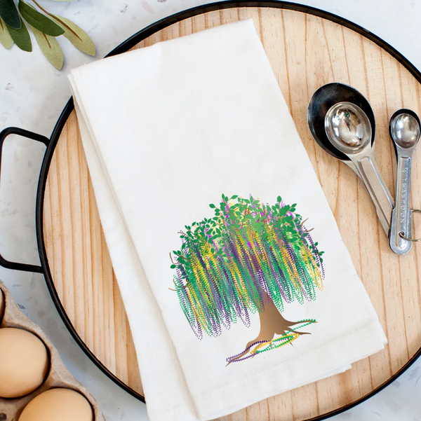 Bead Tree Kitchen Towel - The Silver Suitcase