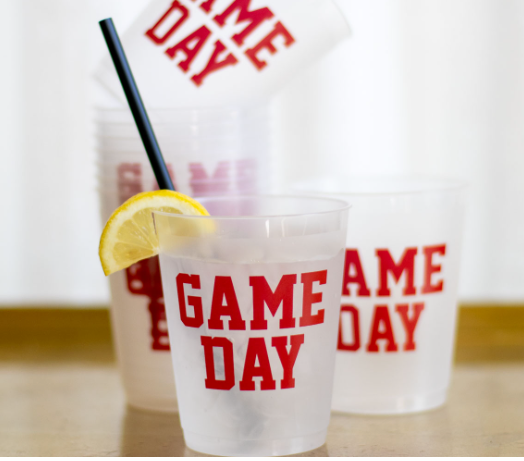 Game Day Party Cup - The Silver Suitcase