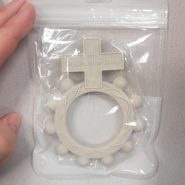 Finger Rosary teether - The Silver Suitcase