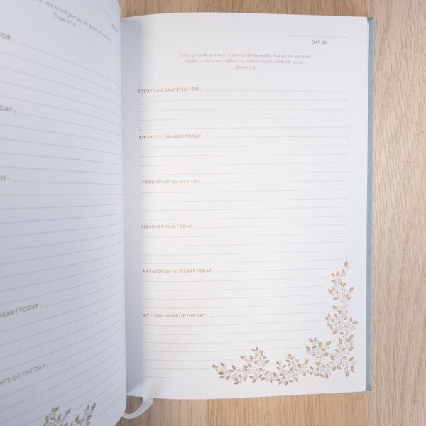 More Than Gratitude Reflection Journal - The Silver Suitcase