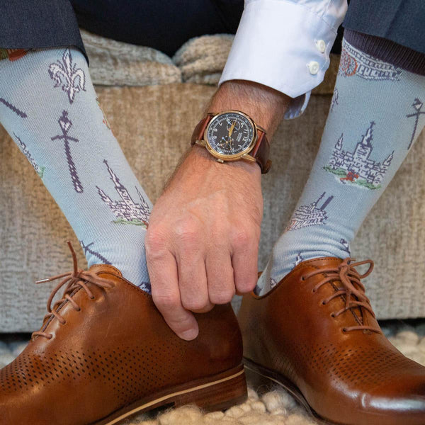 Louisiana State of Mind Socks - The Silver Suitcase