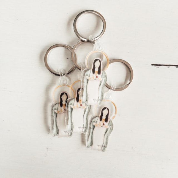 St. Mary Magdalene Keychain - The Silver Suitcase